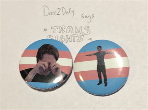 Jerma985 Jerma Twitch Streamer Transgender Flag Meme Pins Etsy