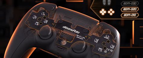 extremerate face clicky kit v3 for ps5 controller bdm 010