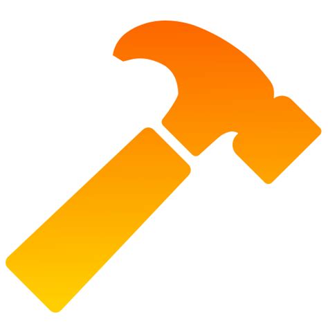 Hammer Generic Flat Gradient Icon