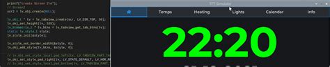 How To Change The Color And Or Size Of The Indicator Of The Tabview How To LVGL Forum