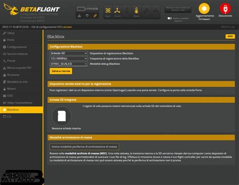 Configurare Betaflight 4 4 X Rhobby Fpv