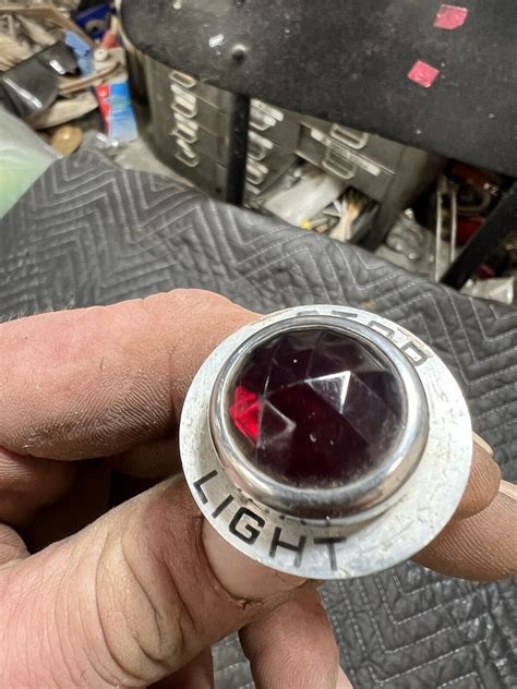 Mavin 1930s 1940s 1950s Vintage Glass Jewel Glare Pilot Indicator