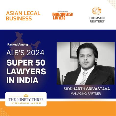 Alb Rankings Super50lawyers Theninetythree Siddharth Srivastava