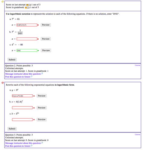 Solved Score On Last Attempt Score In Gradebook O L Out Of