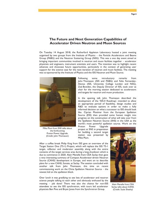 Pdf The Future And Next Generation Capabilities Of Accelerator Driven