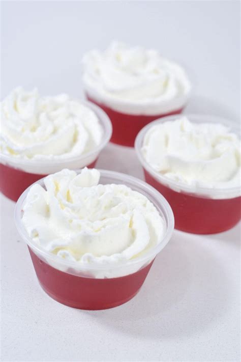 Santa Hat Jello Shots Little Bit Recipes
