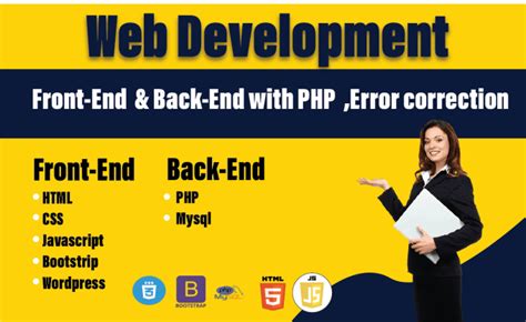 do frontend and backend php error correction by coderjutt fiverr