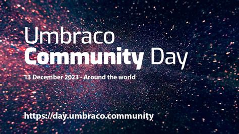 Umbraco Community Day Youtube