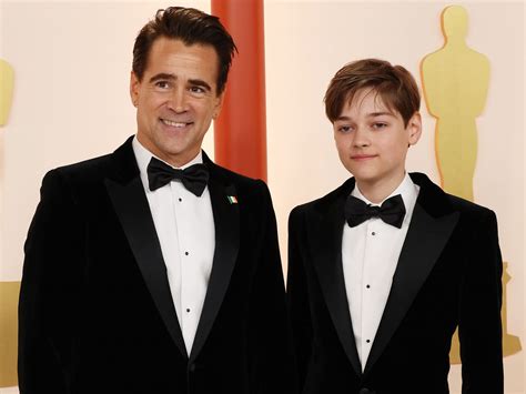 Colin Farrell S 2 Sons All About James And Henry