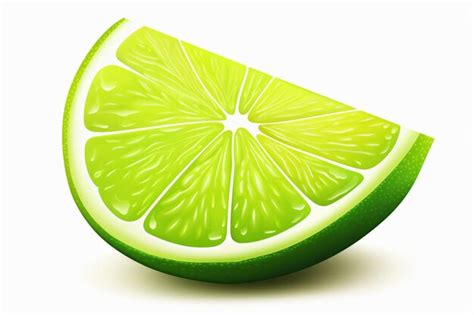 Premium Photo Luscious Lime Slice Clip Art In A Striking 32 Aspect Ratio