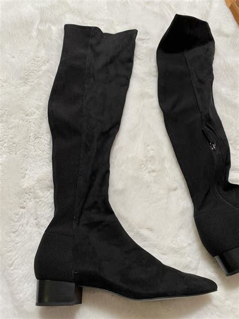 Зара ботфорти — цена 1700 грн в каталоге Ботфорты Купить женские вещи по доступной цене на Шафе