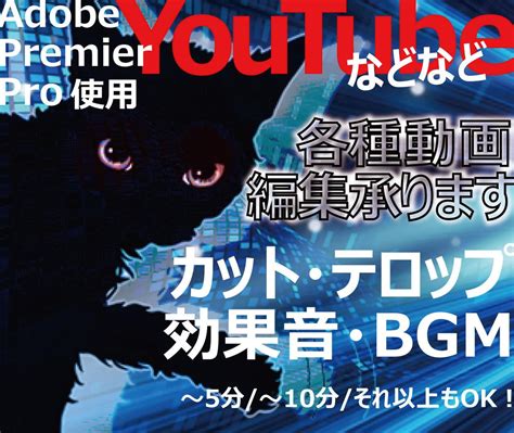 Youtubeなどの各種動画編集承ります 女性映像カメラマンが編集します♪ 動画編集 ココナラ