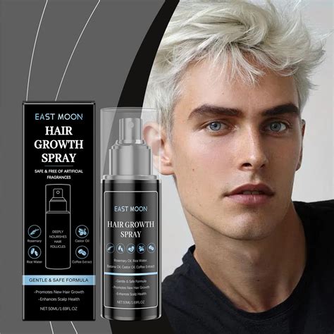 Natural Hair Growth Spray Serum For Men Hair And Scalp Oil With