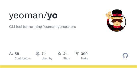 GitHub Yeoman Yo CLI Tool For Running Yeoman Generators