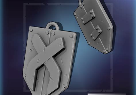 Dying Light 2 Peacekeepers Keychain Cgtrader
