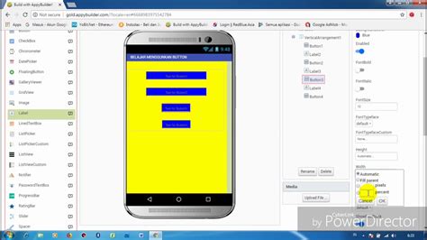 Tutorial Membuat Aplikasi Android Tanpa Ngoding Menggunakan Button
