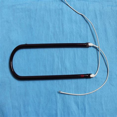 U Shape Carbon Ruby Reflector Medium Wave Ir Heating Lamp China Infrared Heat Lamp And