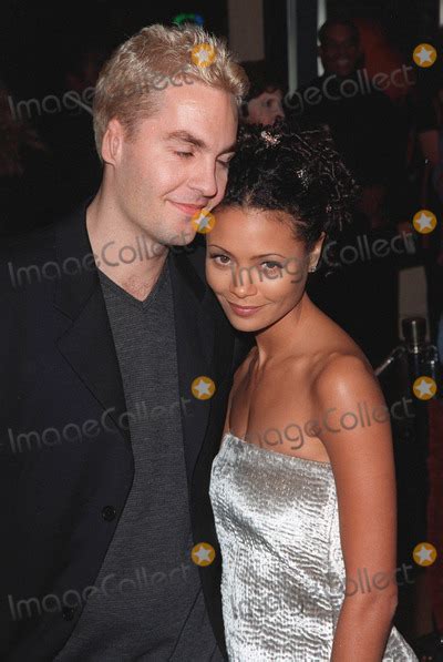 Photos And Pictures 12oct98 British Actress Thandie Newton And Husband