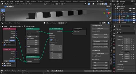 How To Set Alternating Materials On Geometry Node Instances That Use