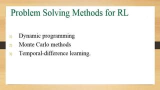 Reinforcement Learning Ppt