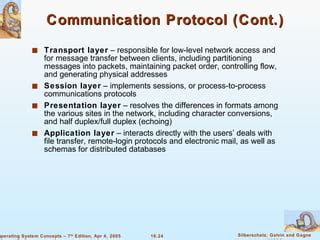 Chapter 16 Distributed System Structures PPT