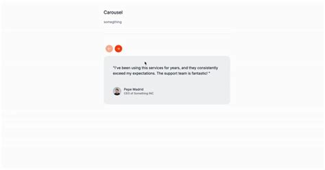Create A Testimonial Carousel With Tailwind Css And Javascript