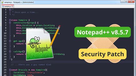 Notepad V8 5 7 Released Fix For 4 Security Vulnerabilities