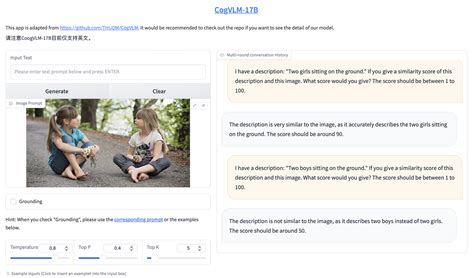 similarity between image and text · issue 74 · thudm cogvlm · github