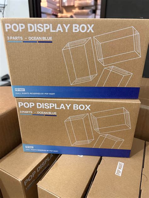 Pop Display Box 3 Parts Popmart Display Case Original Lazada Ph