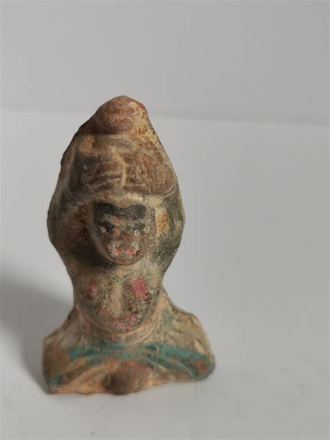 Ancient Neolithic Clay Character 2000 Years Old Etsy