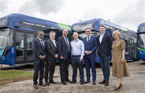 £30 Million Investment In Pioneering Hydrogen Bus Fleet And Refuelling