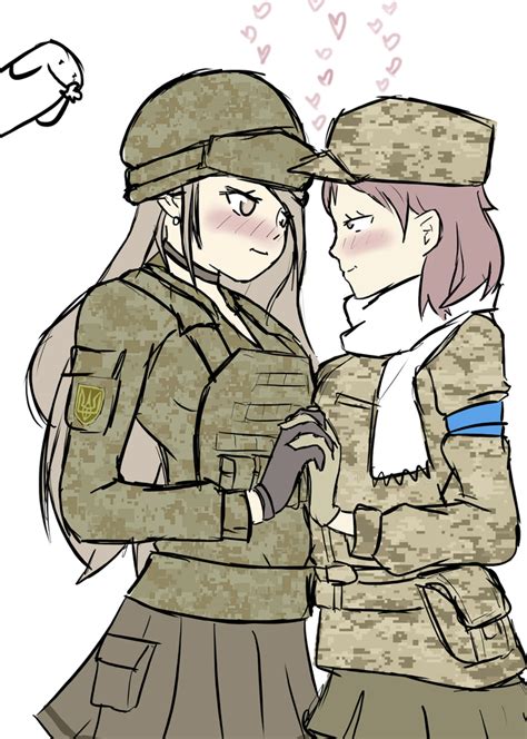 Mandatory Yuri Of The Mandatory Anime Girls Explosive Reactive Armor