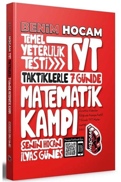 Benim Hocam Yayınları Benim Hocam Yks Tyt Taktiklerle 7 Günde Matematik