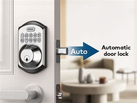 Teeho Te002 Fingerprint Door Lock Keyless Entry Door Lock