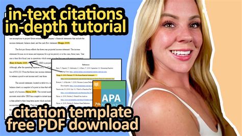 In Text Citations APA 7th Edition Example Tutorial PDF Template