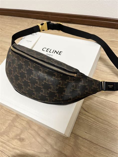 タイムセール！2月26日まで！celine セリーヌ ボディバッグ トリオンフ ★日本の職人技★ 46920円 Swim Main Jp