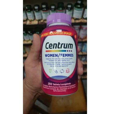 خرید و قیمت مولتی ویتامین زنانه سنتروم ومن فمس Centrum Women FEMMES ...