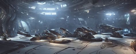 Interior Of Grineer Spaceships From Warframe K Uhd Stable