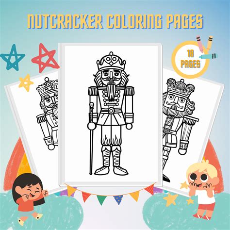 Nutcracker Santa Outfit Printables Coloring Sheets Free Coloring
