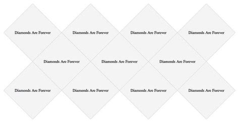 How To Create A Grid Of Diamonds With Css Read More At 20130119how