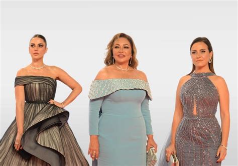 أجمل إطلالات افتتاح مهرجان القاهرة السينمائي الدولي مجلة سيدتي