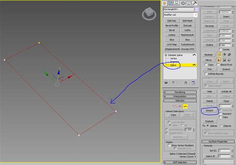 How To Split Spline Objects Form A Single Object Autodesk Community