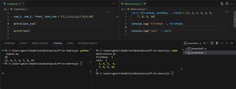 gabriel torion on linkedin unpacking in python is quite similar to