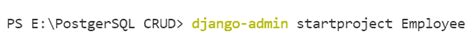 Django Crud Example With Postgresql Python Guides