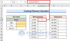 How To Create Fibonacci Calculator In Excel With Easy Steps