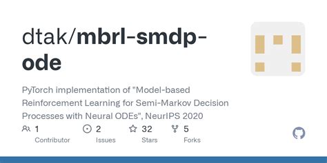 GitHub Dtak Mbrl Smdp Ode PyTorch Implementation Of Model Based Reinforcement Learning For