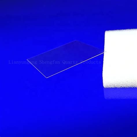 High Light Transmittance Uv Quartz Glass Plate Translucence