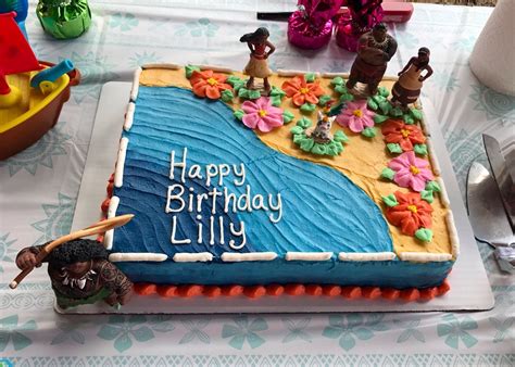 Moana Birthday Cake Publix 435538 Moana Birthday Cake Publix
