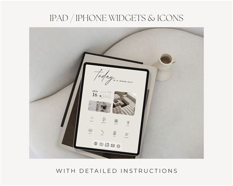 Nude Aesthetic Widgets App Icons Ipad Iphone Detailed
