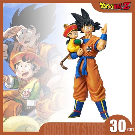 30cm Dragon Ball Figures Goku Gohan Anime Figure Gk Son Goku Son Gohan